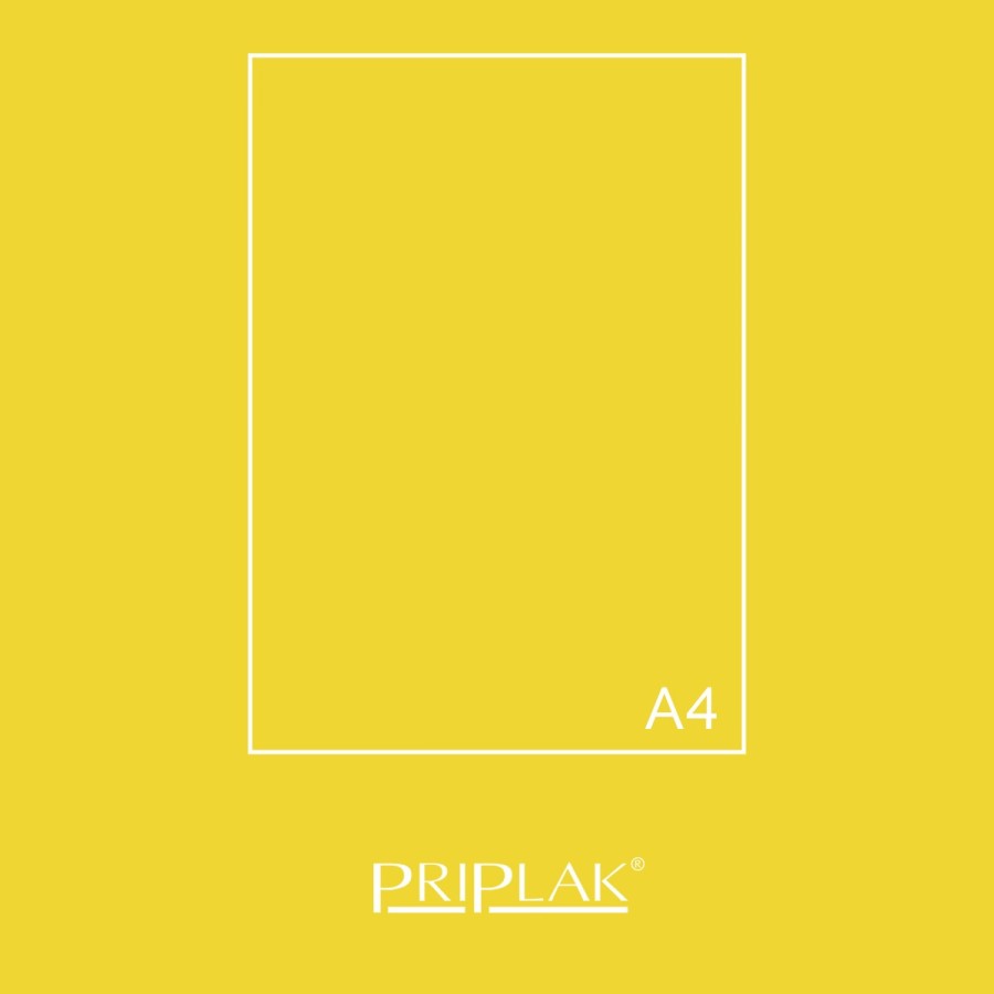 Priplak, Classic 155 Yellow - A4